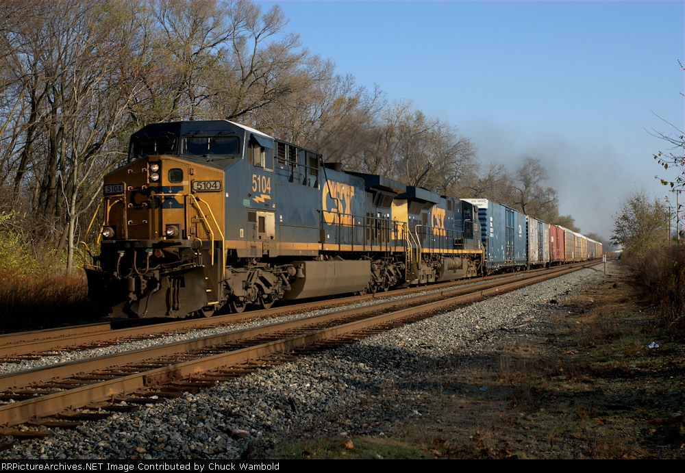 CSX 5104 Southbound at Nicolas Rd